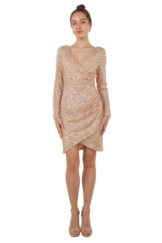 Short Sequined Dress – Dresses Direct