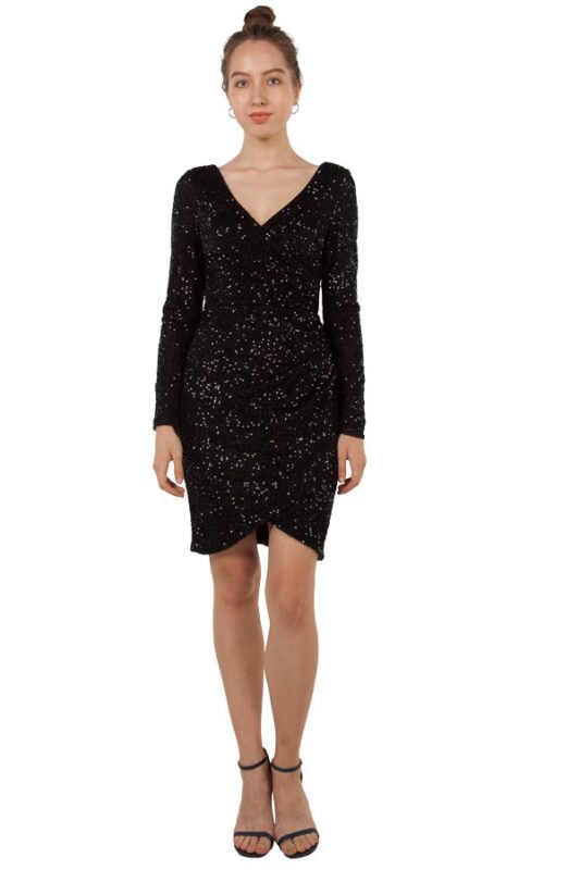 Short Sequined Dress – Dresses Direct